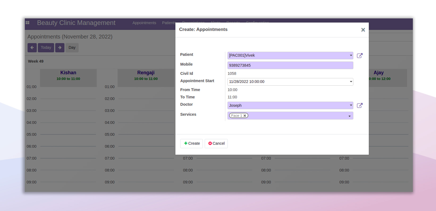 Beauty Clinic Management - Pragmatic