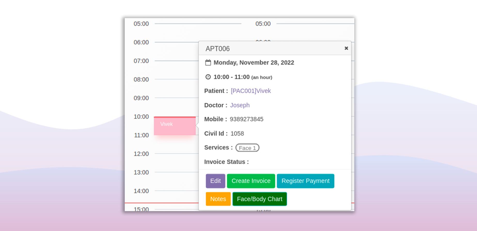 Beauty Clinic Management - Pragmatic