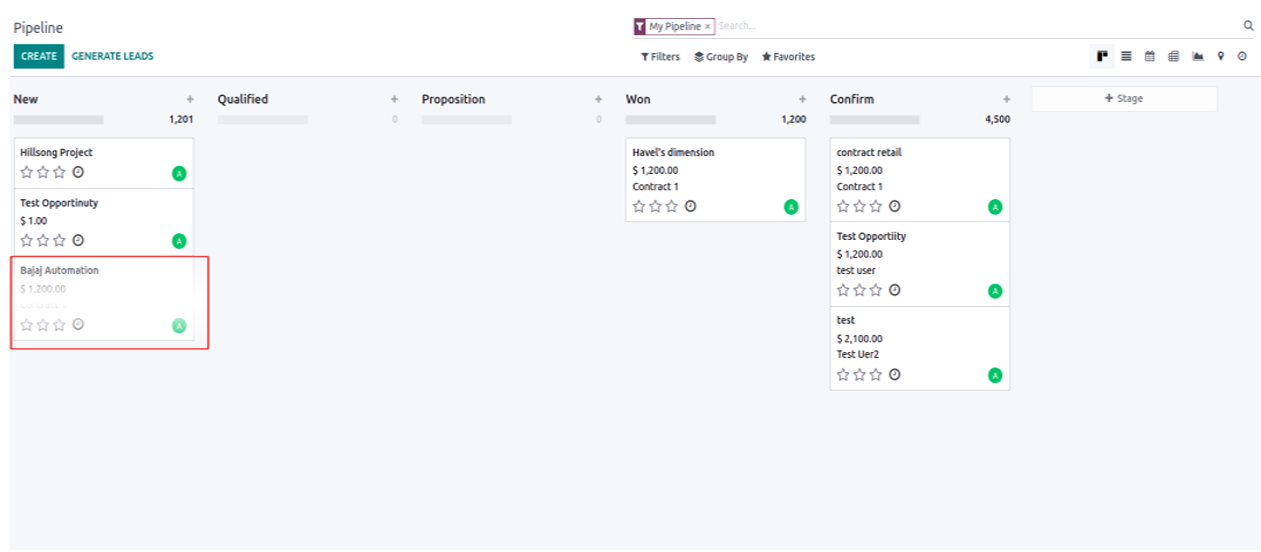 Update CRM Pipeline status based on Orders, Deliveries and Payments ...