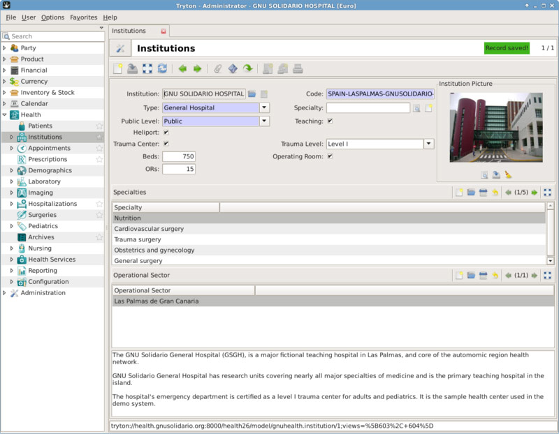 GNU Health | GNU Health Installation | GNU Health Demo - Pragmatic