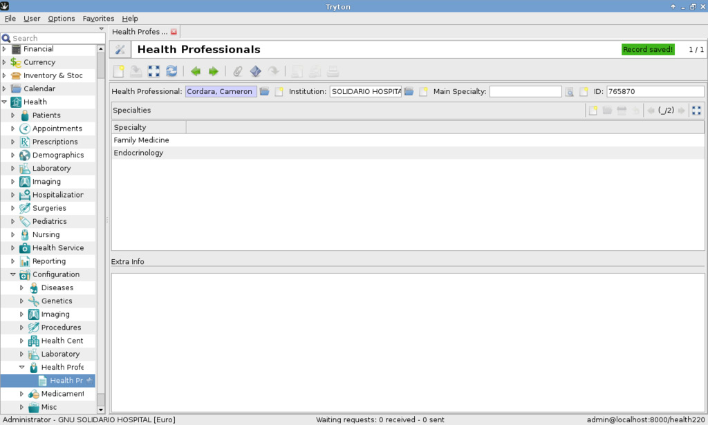 GNU Health | GNU Health Installation | GNU Health Demo - Pragmatic