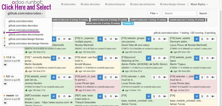 Odoo Runbot | Runbot Odoo - Pragmatic
