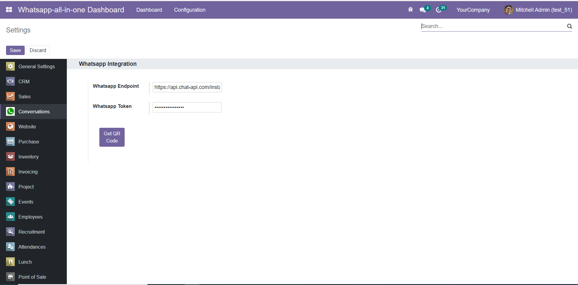 Whatsapp-all-in-one Dashboard - Pragmatic